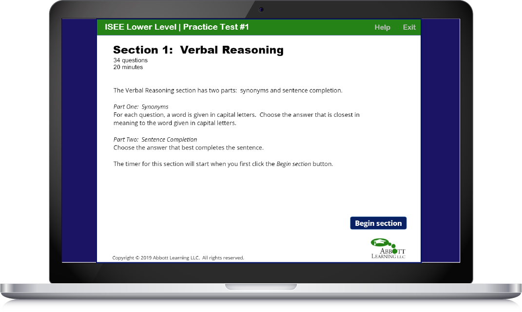 Online Practice Tests - Abbott Learning